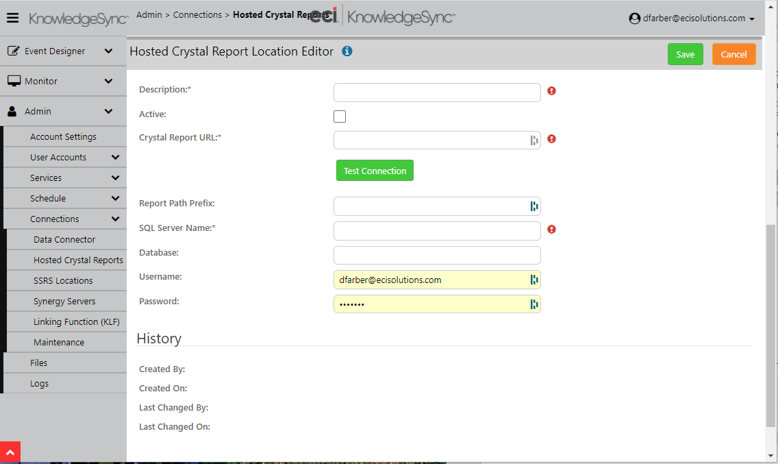 Hosted Crystal Reports